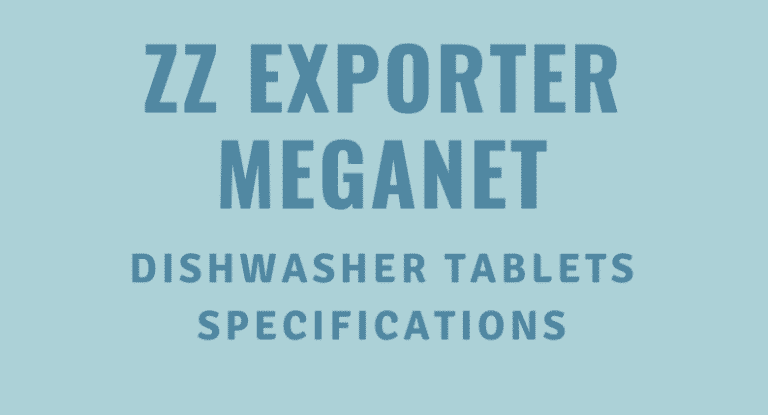 Mega Dishwasher Tablets Manufacturer in Turkey All-in-one, 50 tablets